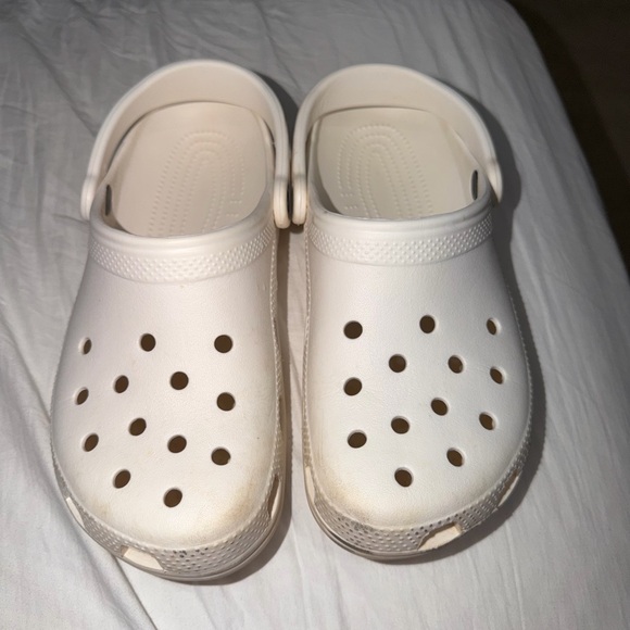 CROCS | Shoes | Crocs Kids Cream Sandals | Poshmark